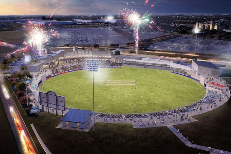 टी-२० विश्वकप : उद्घाटन खेल हुने अमेरिकाको रंगशालामा हावाहुरीले गर्‍यो ...